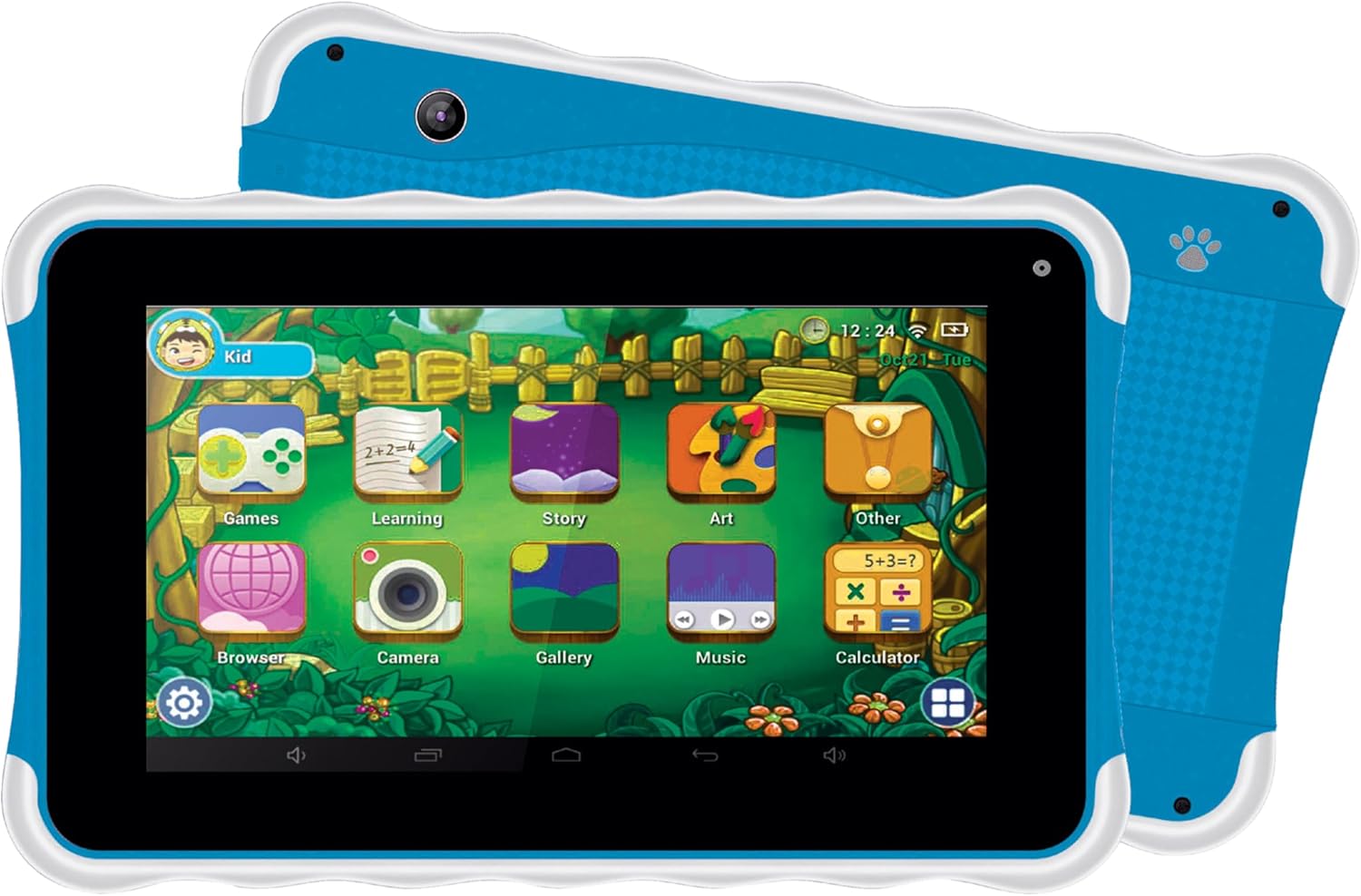 Amazon.com : Supersonic Kids' SC-774KT Munchkins Blue 7” Tablet with ...