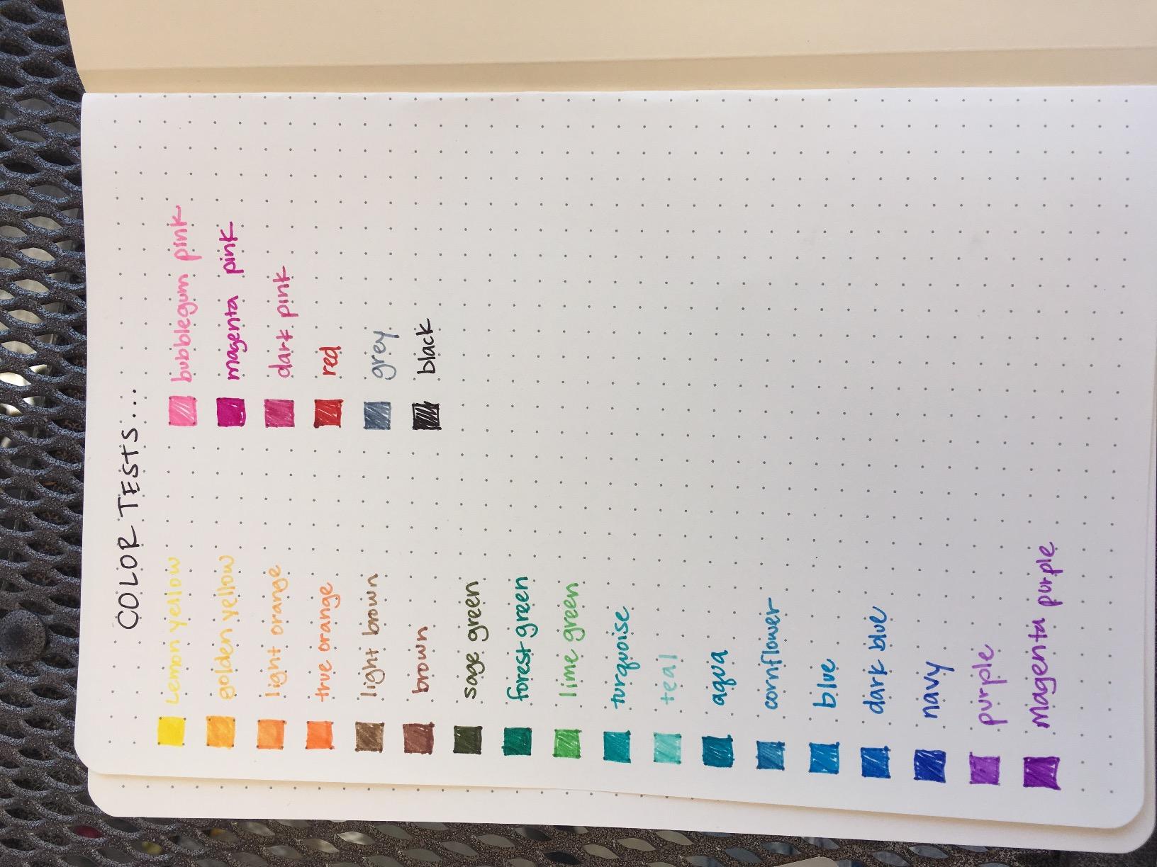 Amazon.com: Ultra Fine Point Pens Set, Colored Pens Watercolor Markers0 ...