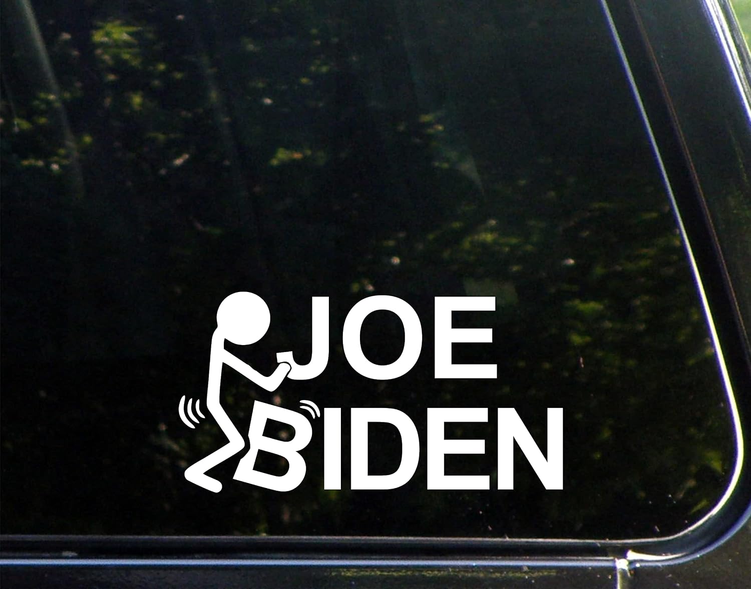 Amazon.com: F Joe Biden - 7" x 3-3/4" - Vinyl Die Cut Decal/Bumper ...