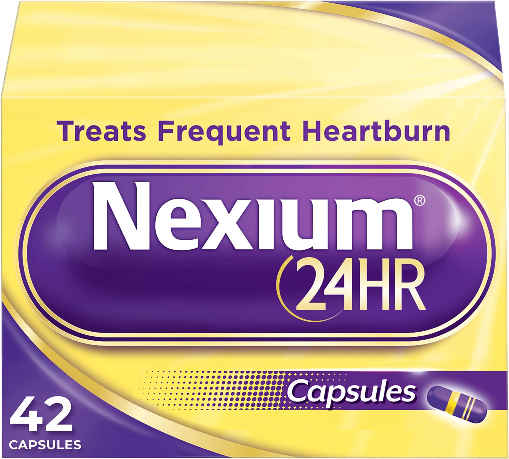 Amazon.com: Nexium 24HR Acid Reducer Heartburn Relief Capsules for All ...