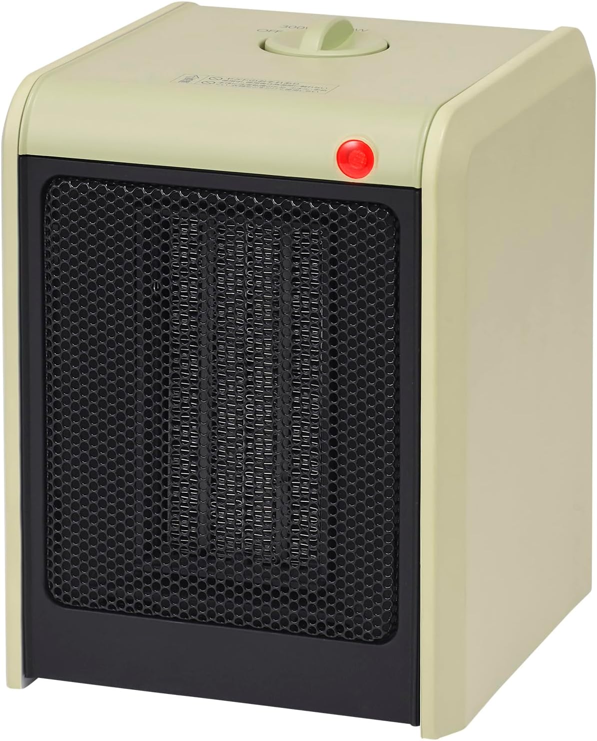 Amazon | ユアサプライムス セラミックヒーター YKT-S600E 小型 軽量 コンパクト 300W 600W 電気ファンヒーター (グリーン) | YUASA PRIMUS ...