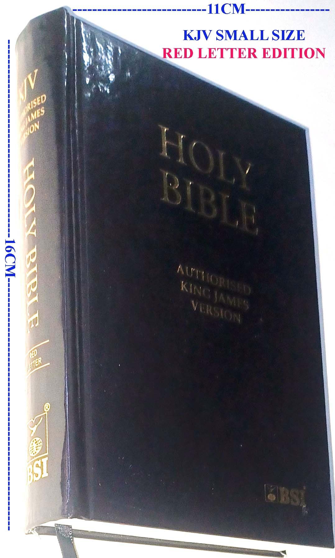 Buy Holy Bible English /KJV VERSION-RED LETTER VERSION(SEMI COMPACT ...