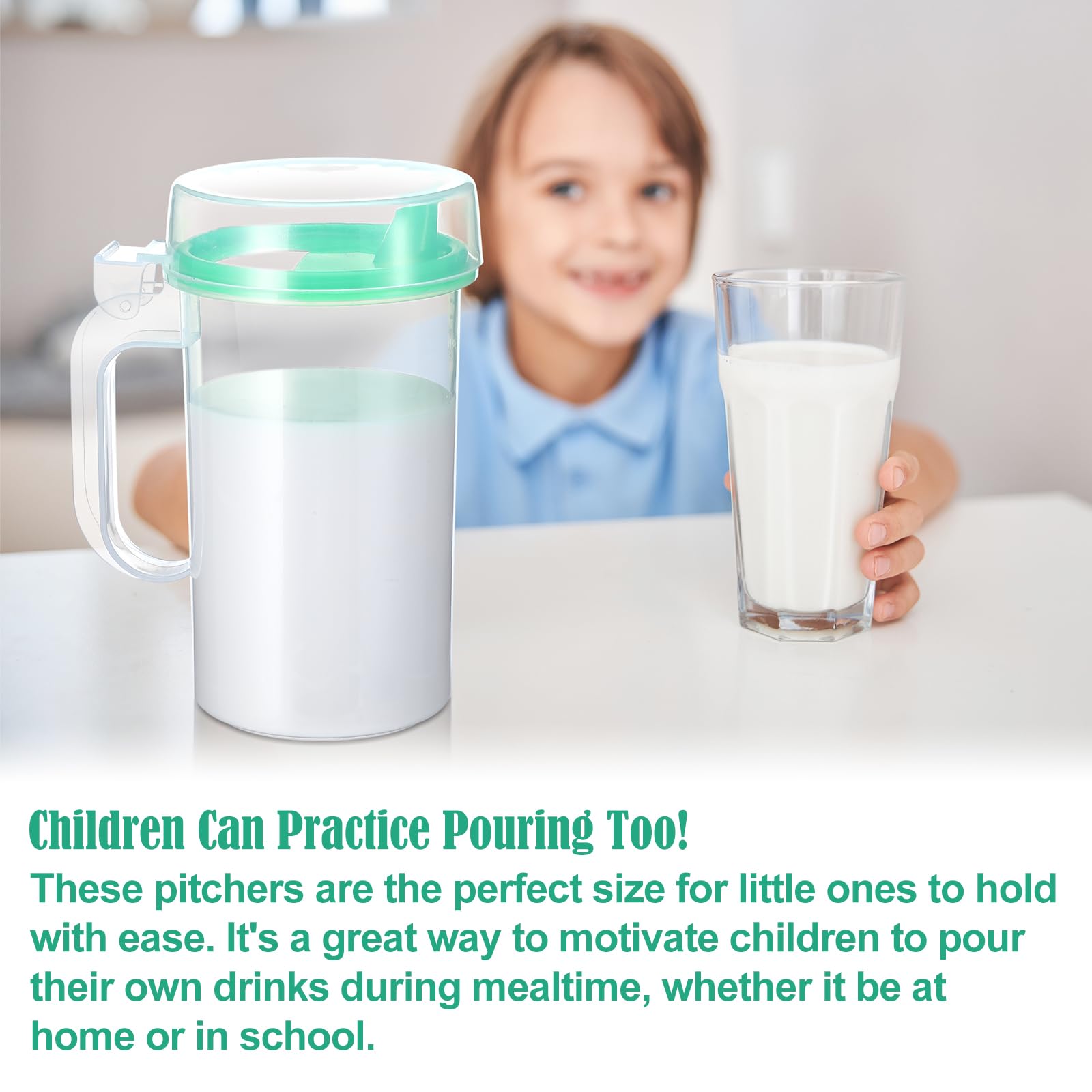 Snapklik.com : Newtay 6 Pack Early Learning Kids Easy Pouring Mini ...