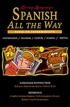 Amazon.com: Living Language Spanish All the Way Manual: Learn at Home ...