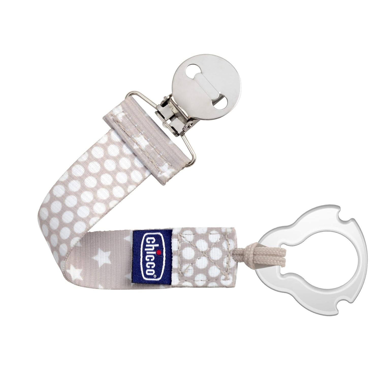 Amazon.com : Chicco Two-in-One Pacifier Clip with Loop & Ring ...