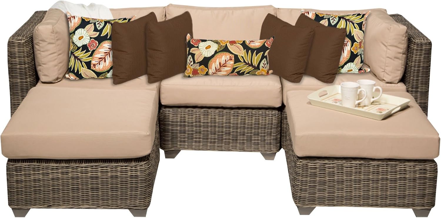 Amazon.com: TK Classics CAPECOD-05a-WHEAT 5 Piece Cape Cod Outdoor ...