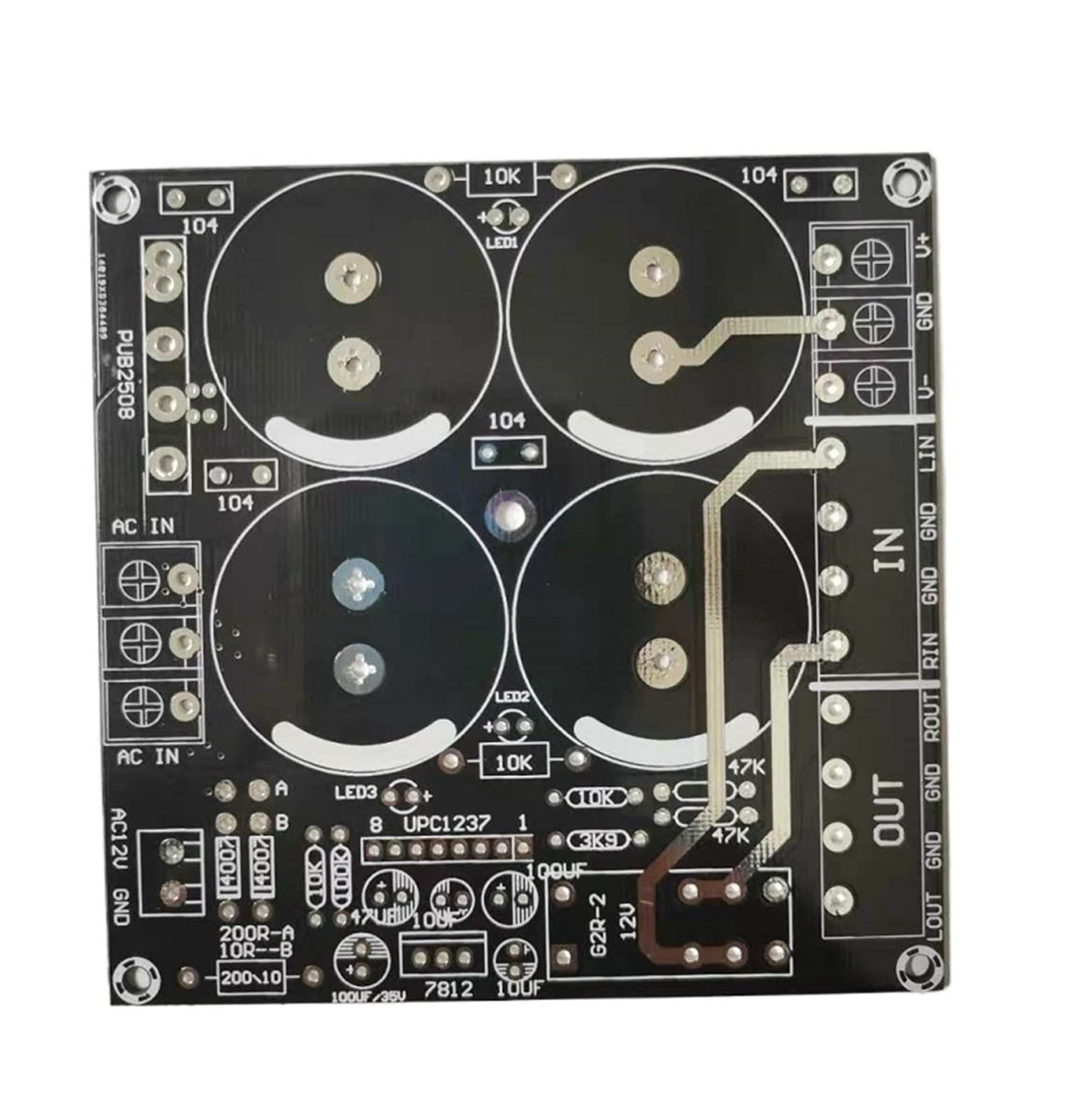 Buy JUSTJUNMIN UPC1237 Speaker Horn Protection Power Amplifier Circuit ...