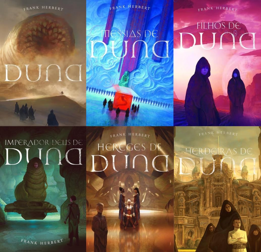 Duna Kit 6 Volumes : Frank Herbert: Amazon.com.br: Livros