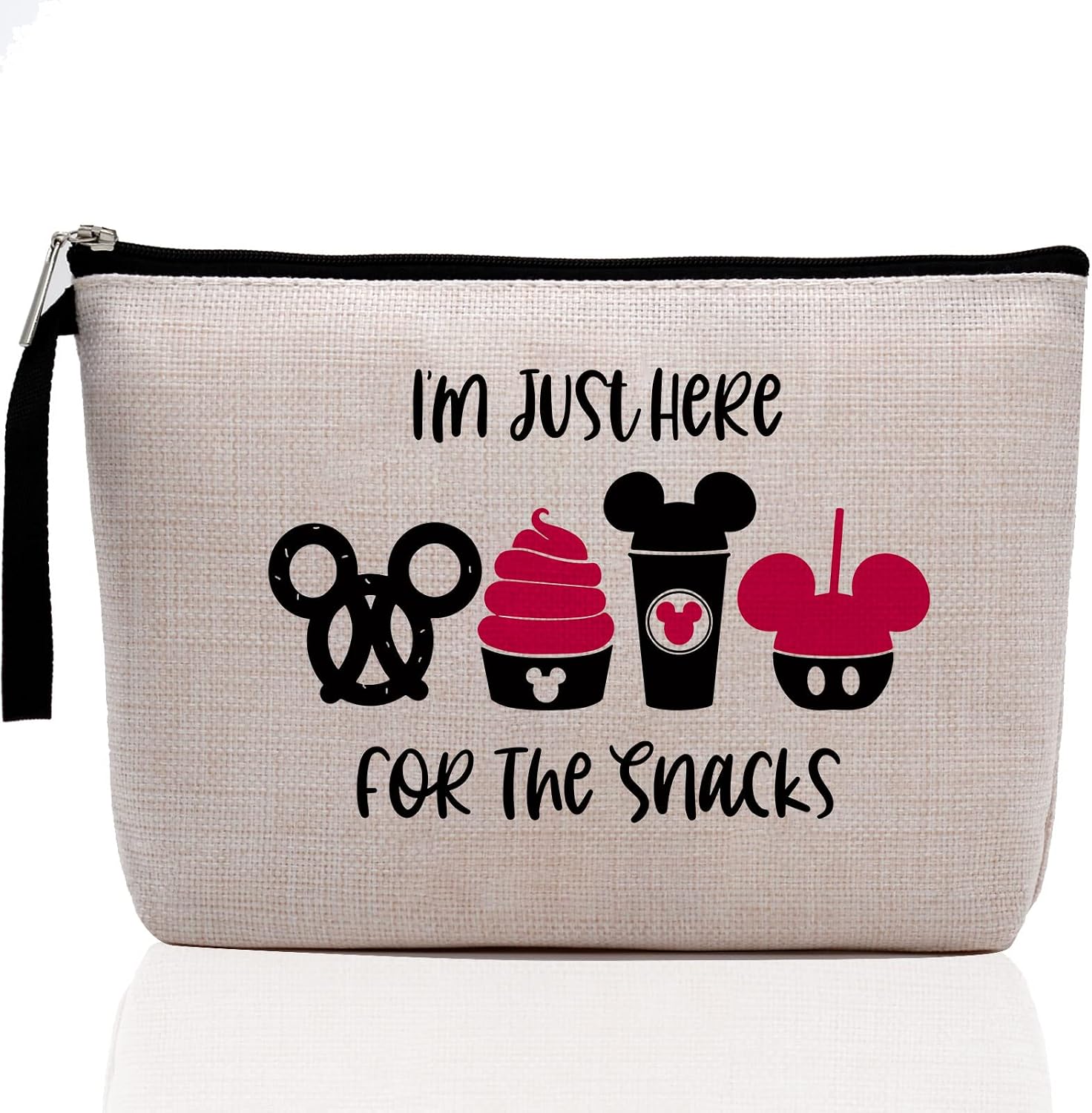 Amazon.com: Hanamiya Na Snacks Bag for Travel, Funny Waterproof Makeup ...