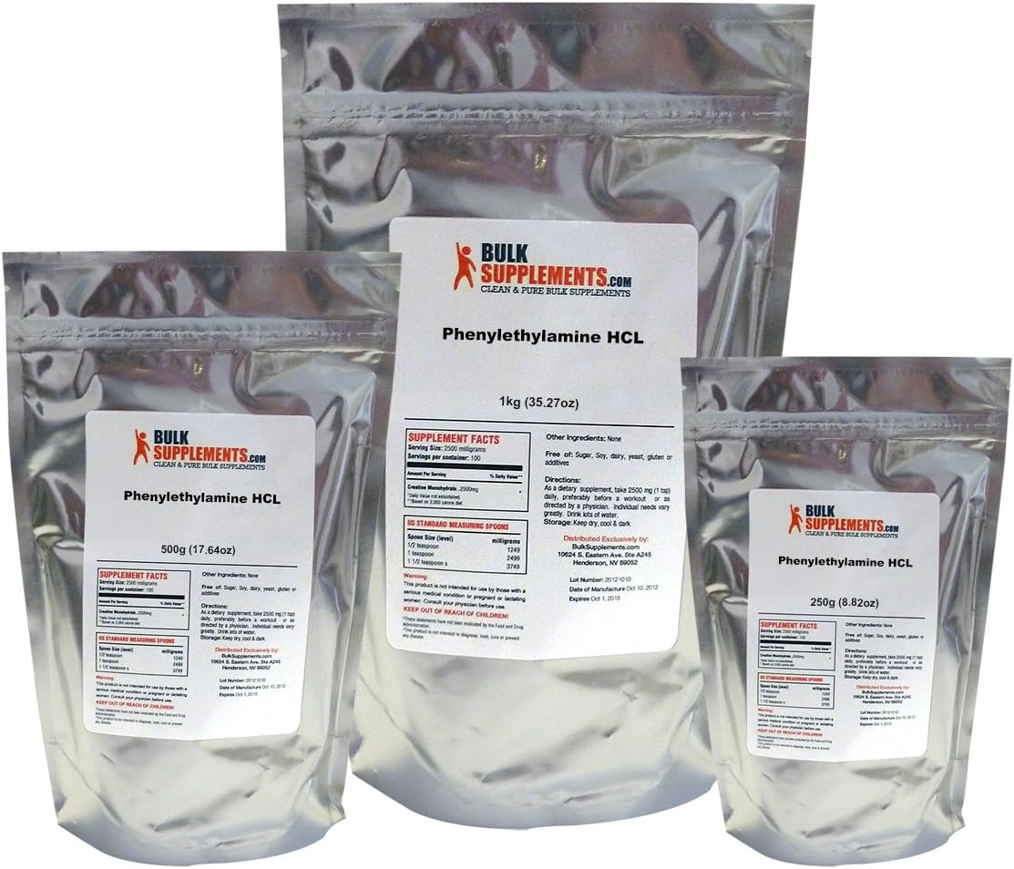 Amazon.com: Phenylethylamine HCL (PEA) Powder : Everything Else