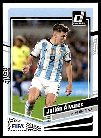 Amazon.com: 2023-24 Donruss #5 Julian Alvarez Argentina Fifa Soccer ...