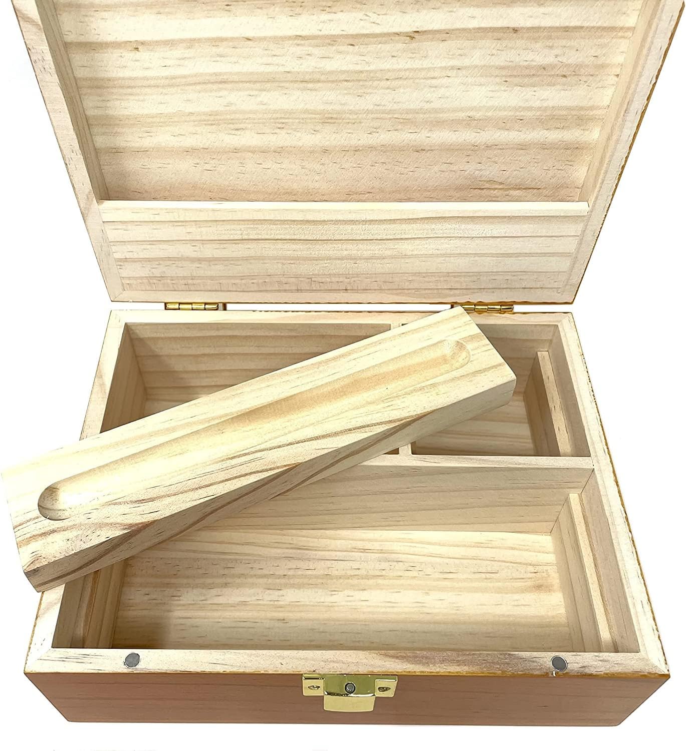 Rigasz Skull Deluxe Wooden Smoking Rolling Box – BigaMart