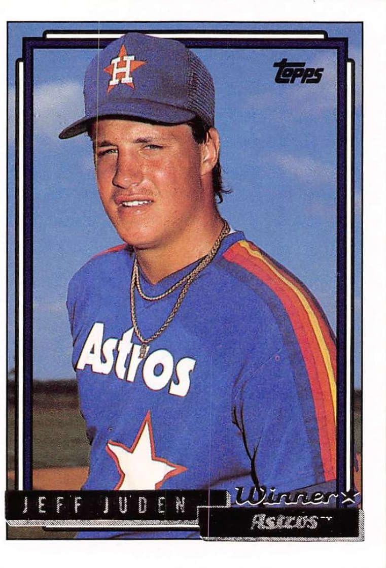 Amazon.com: 1992 Topps Gold Winners #34 Jeff Juden NM-MT Astros ...