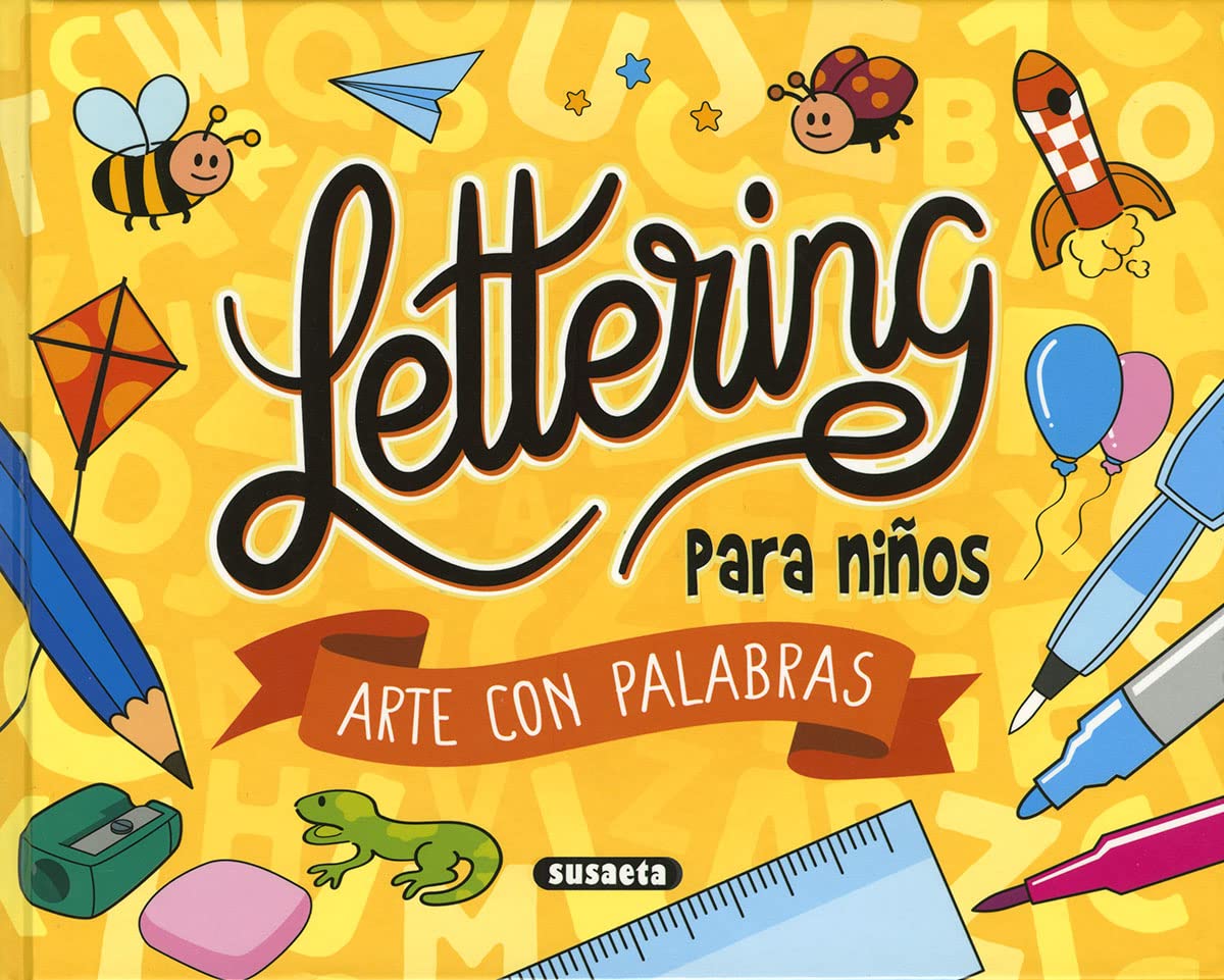 Amazon.com: Lettering para niños. Arte con palabras: 9788467795707 ...