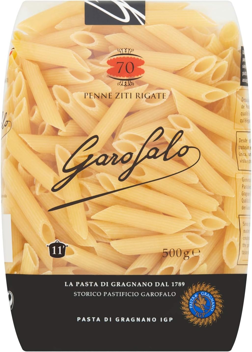 Penne Ziti Rigate #70, 500 Grams : Amazon.ca: Grocery & Gourmet Food