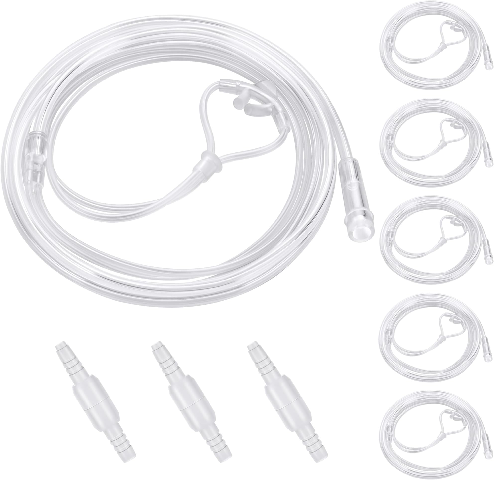 Amazon.com: 5 Pack Cannula Nasal 7 FT Super Soft Nasal Cannula Tubing ...