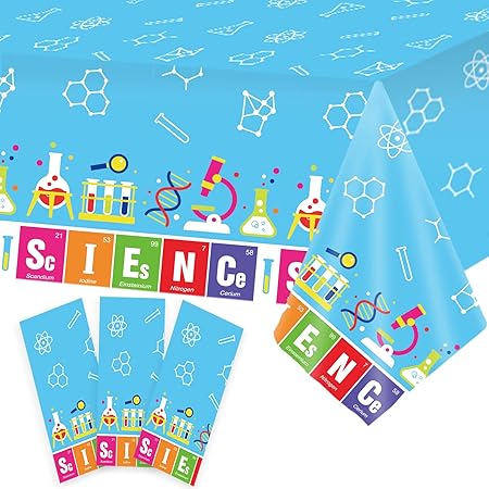 Amazon.com: We Love Science Banner Science Party Decorations Science ...