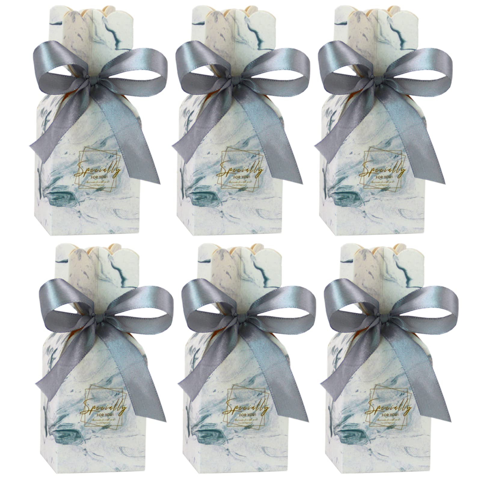 Allbusky 50PCS Paper Candy Boxes, Mori Wedding Favour Boxes, Party Gift ...