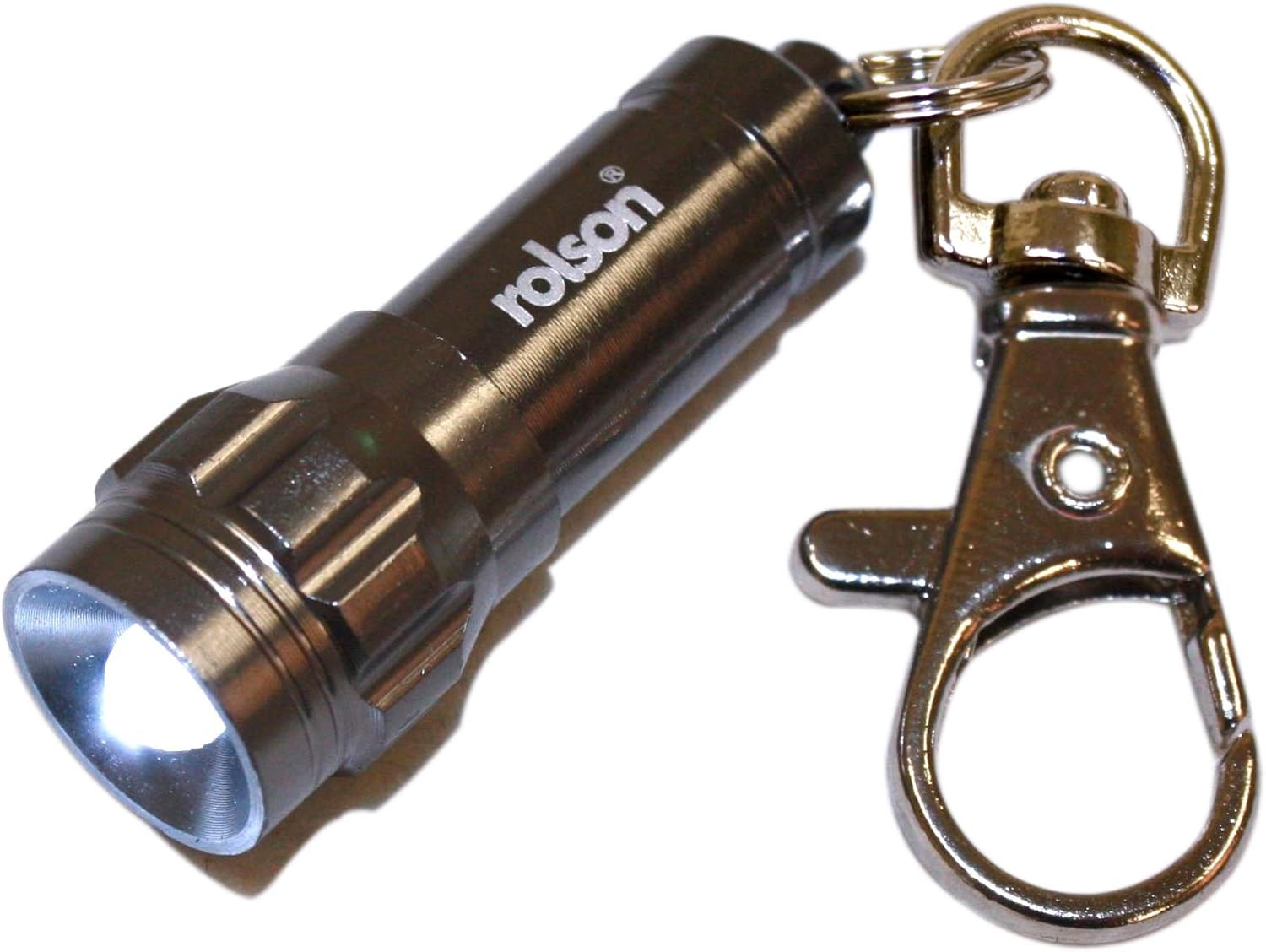 Rolson 1 LED Alum Key Ring Torch : Amazon.co.uk