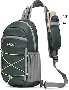 G4Free Sling Bag Backpack RFID Blocking Crossbody with Front Pocket ...