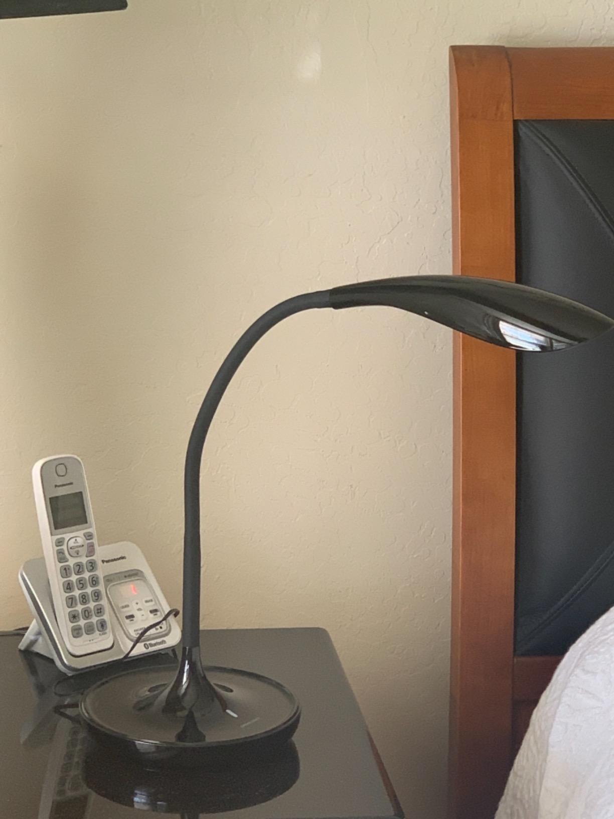 Ominilight Adjustable LED Desk Lamp with USB Charging Port, Swing Arm ...