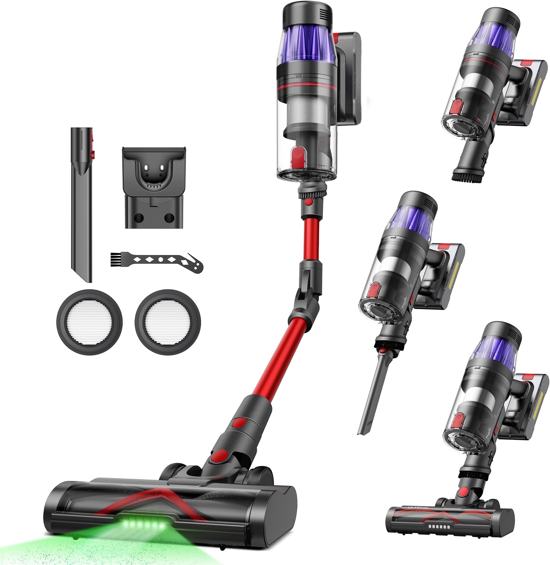 Ultenic U16 Flex Aspiradora sin Cable Potente 50Kpa/550W, 60Mins ...