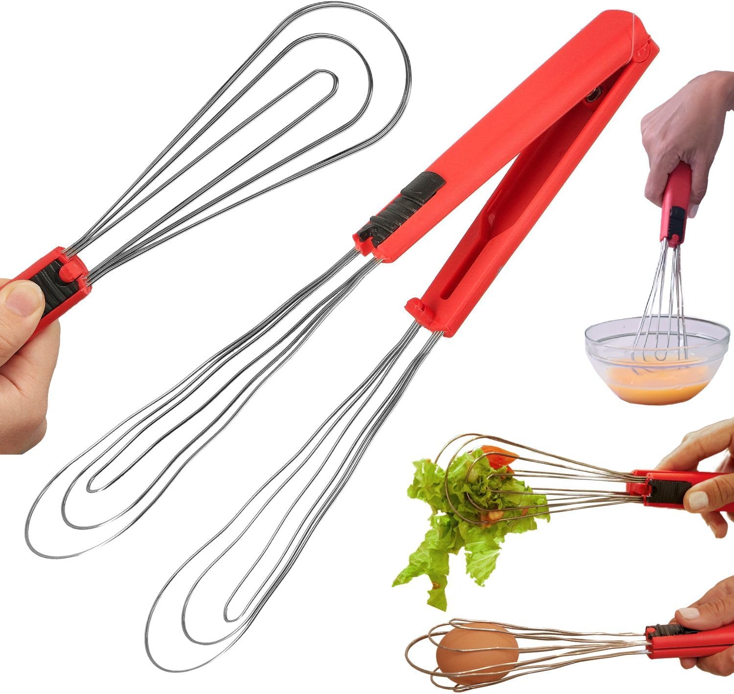 Amazon.com: Multipurpose Kitchen Spatula Tongs - 6-in-1 Camping or Home ...