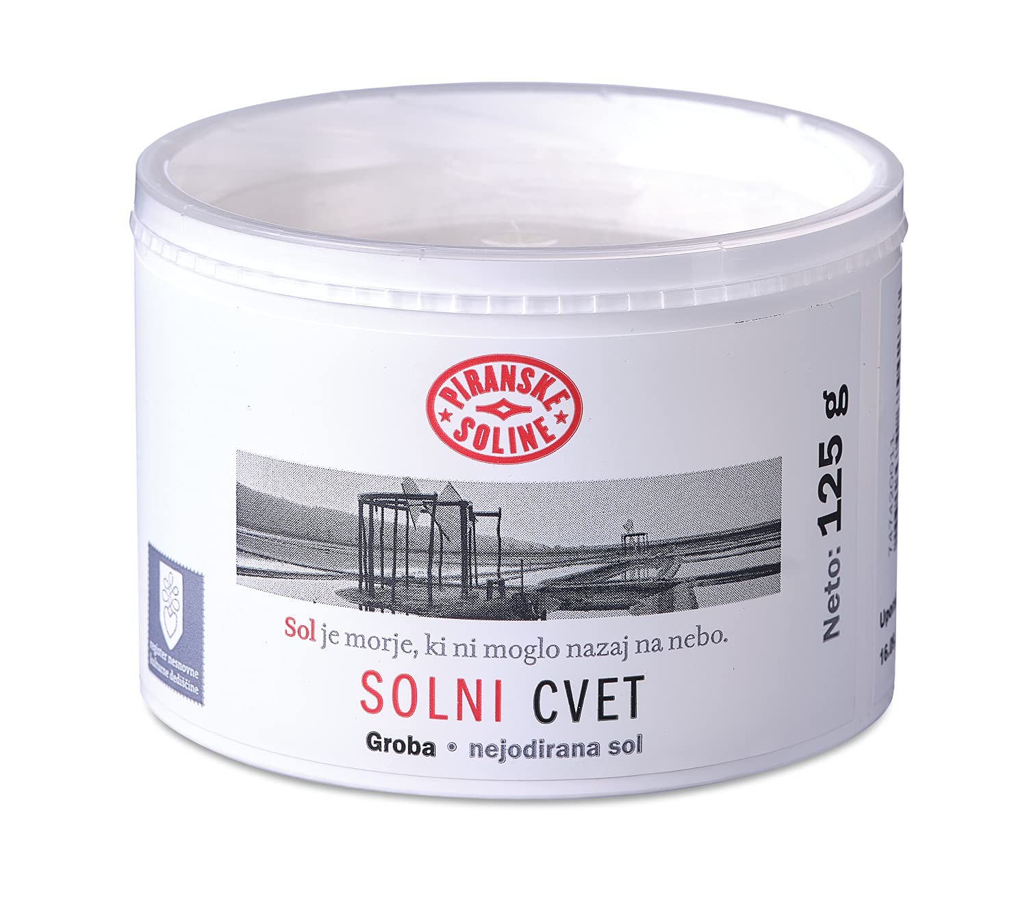 Amazon.com : Piran Salt - Piranske Soline 5423 'Fleur De Sel' Unground ...
