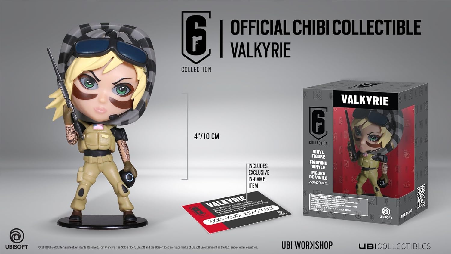 Valkyrie (Six Collection) Chibi UbiCollectibles Figure : Amazon.ca ...