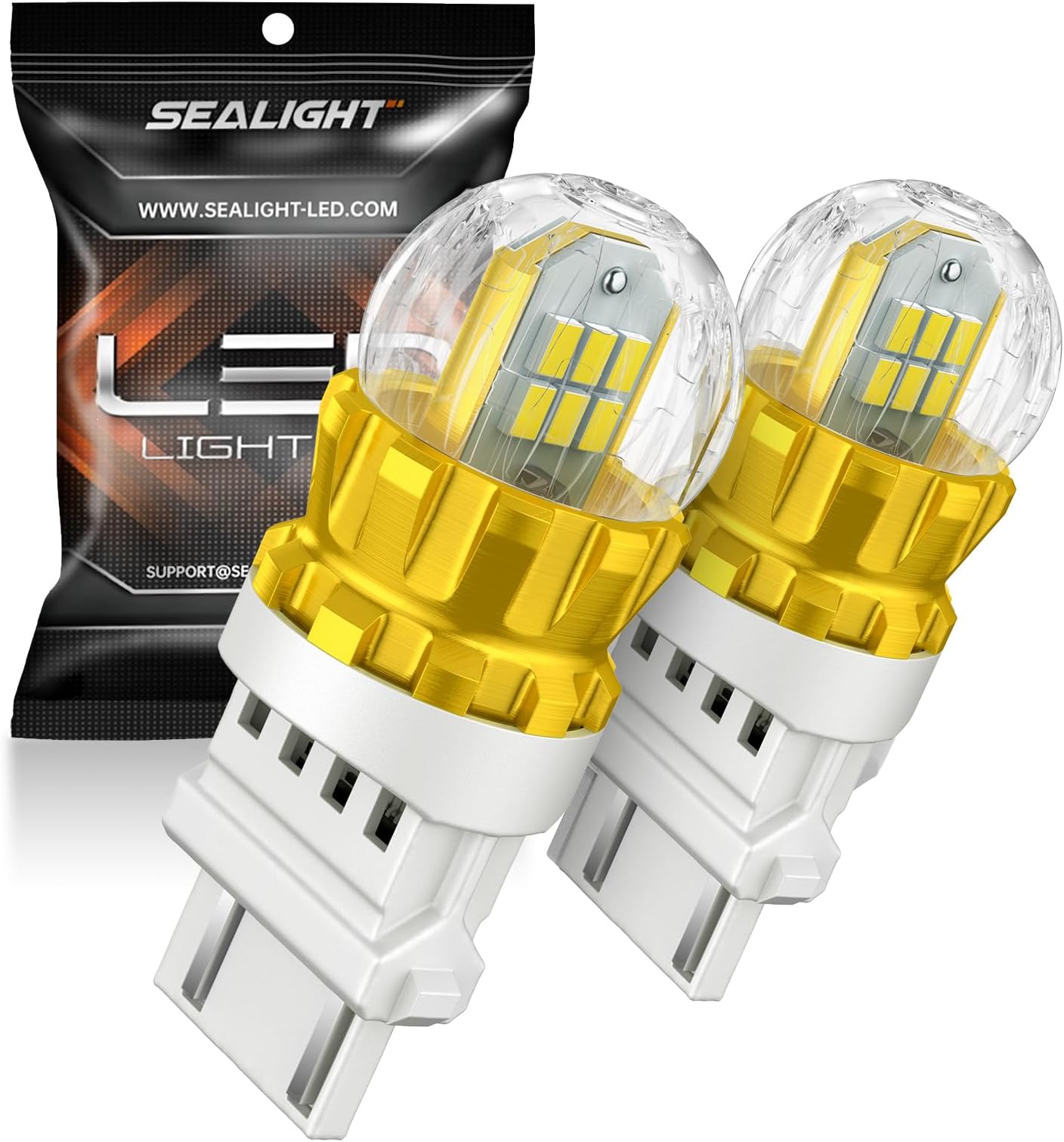 Amazon.com: AUXLIGHT 3157 3156 3057 4157 3157K LED Bulbs Xenon White ...