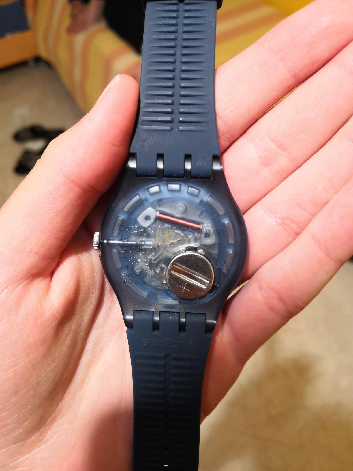 Swatch Blue Rebel SUON700 - Orologio da uomo : Swatch: Amazon.it: Moda