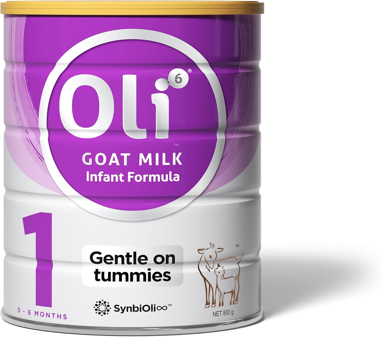 Oli6 Goat Milk Infant Formula Stage 1 (0-6 months), 800 g : Amazon.com ...