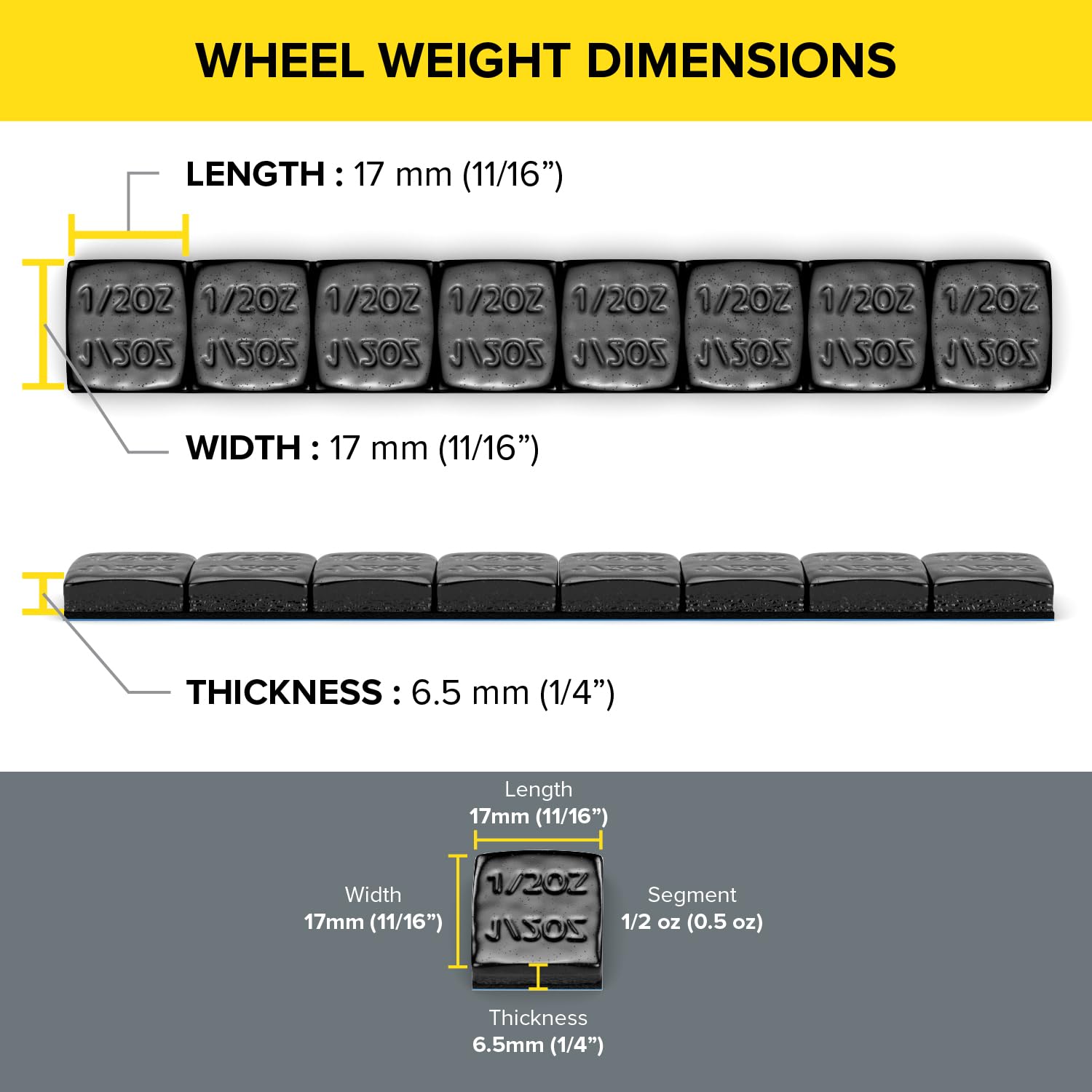 Snapklik.com : StanceMagic - 0.5oz 1/2oz - Black Adhesive Stick On ...