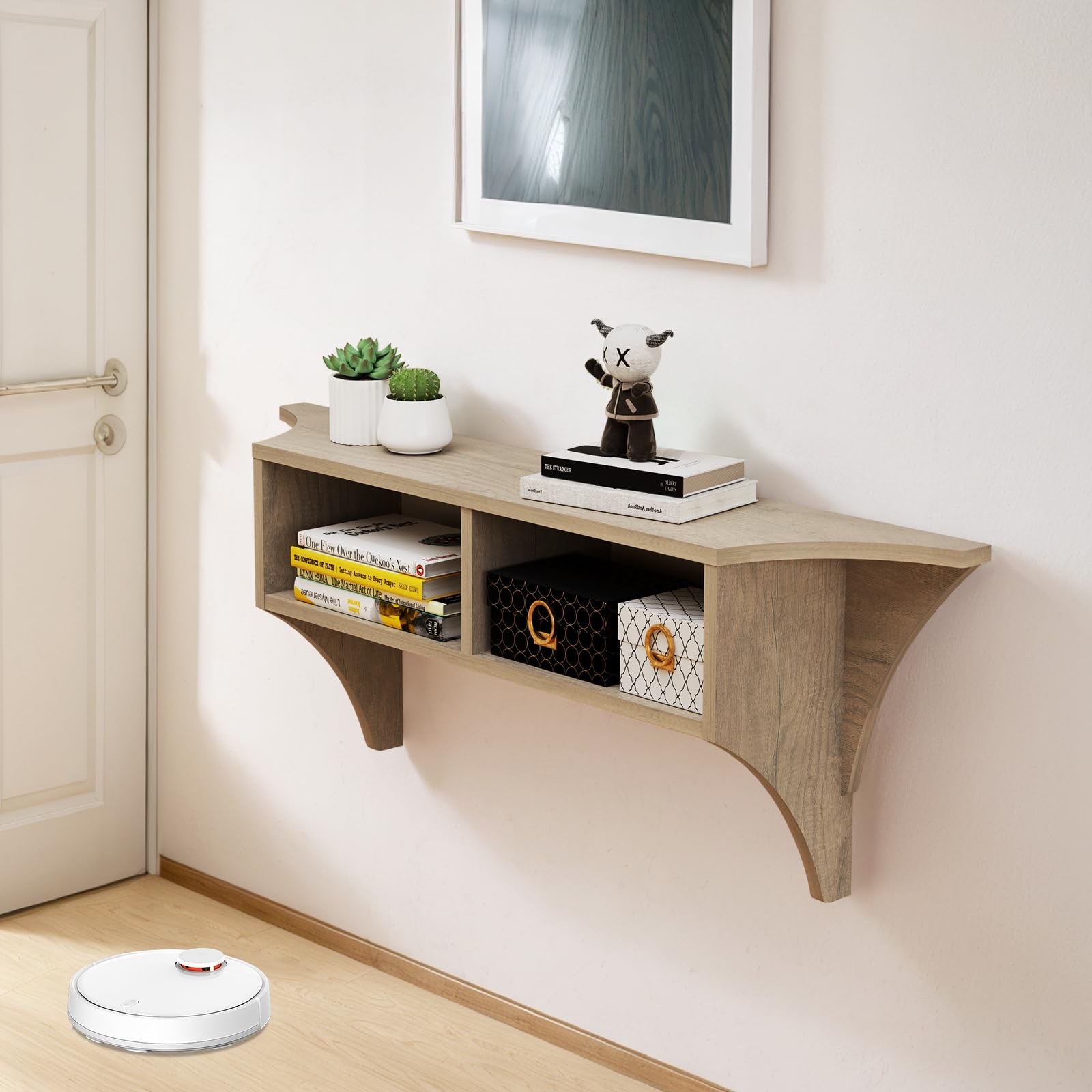 Amazon.com: Pmnianhua Floating Console Table,39'' Wall Mounted Entryway ...