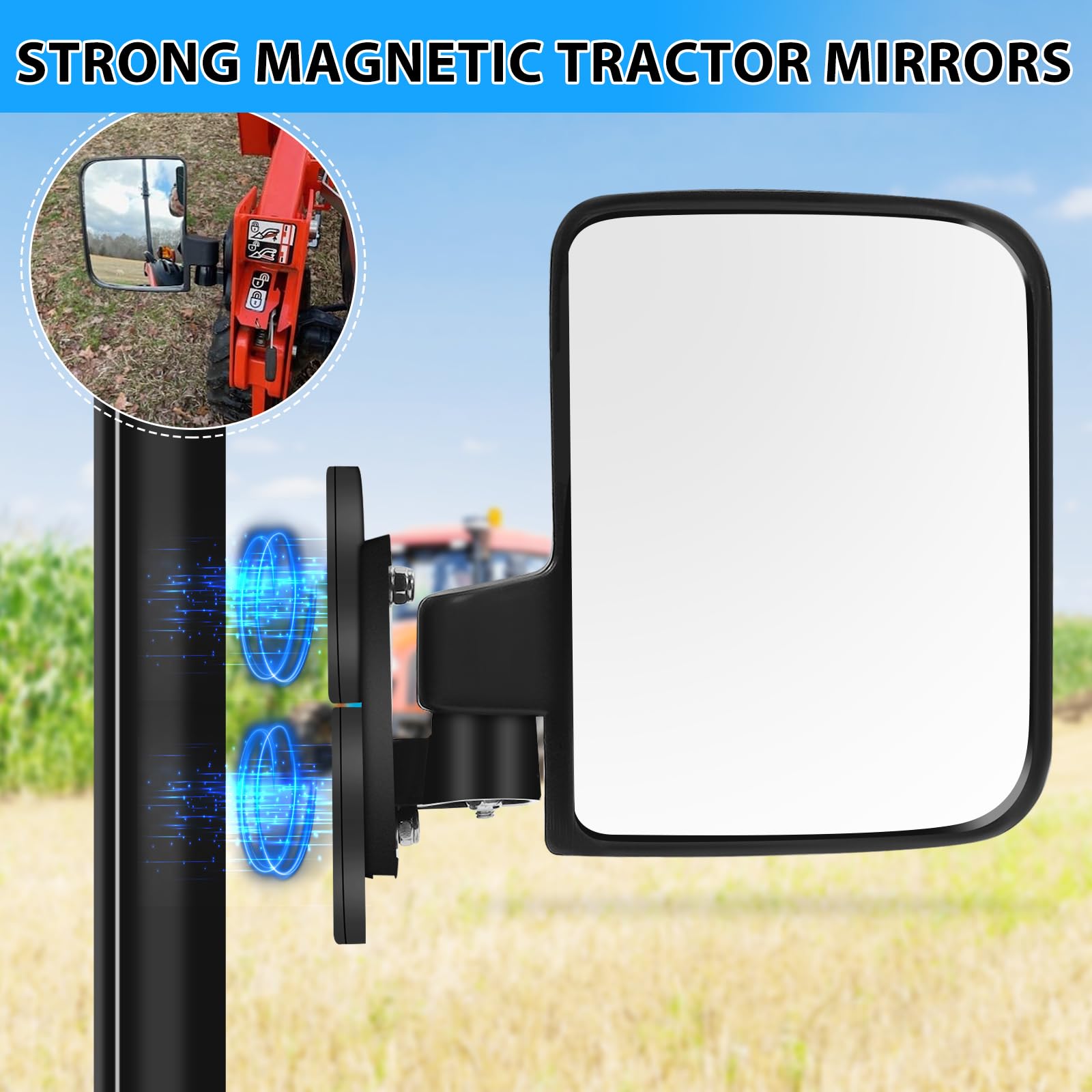 Snapklik.com : Unviersal Magnetic Tractor Mirrors,Tewgug Strong ...