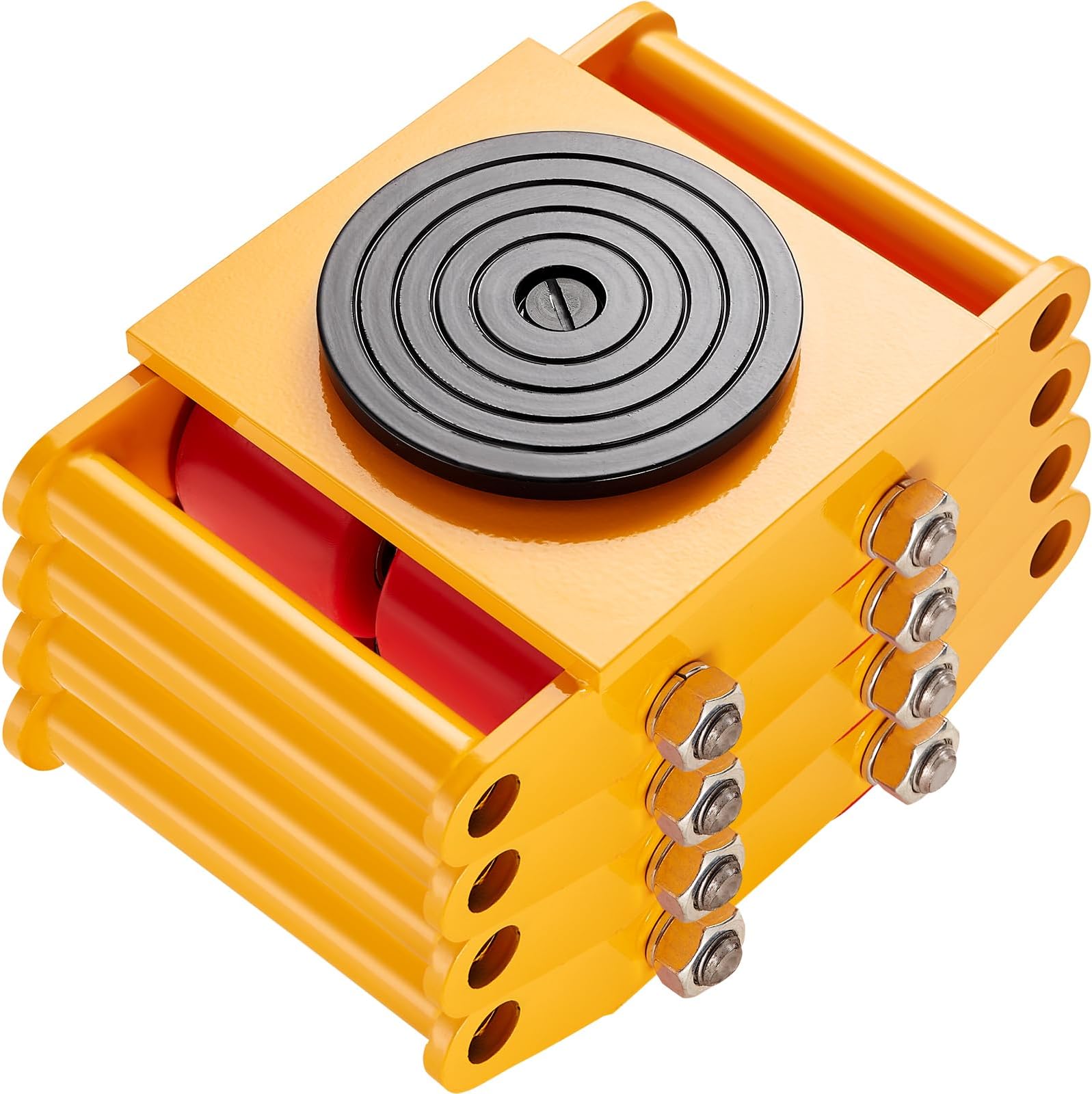 4pcs Machinery Mover with 2 Handles, 6T Machinery Skate Dolly, 13200lbs ...