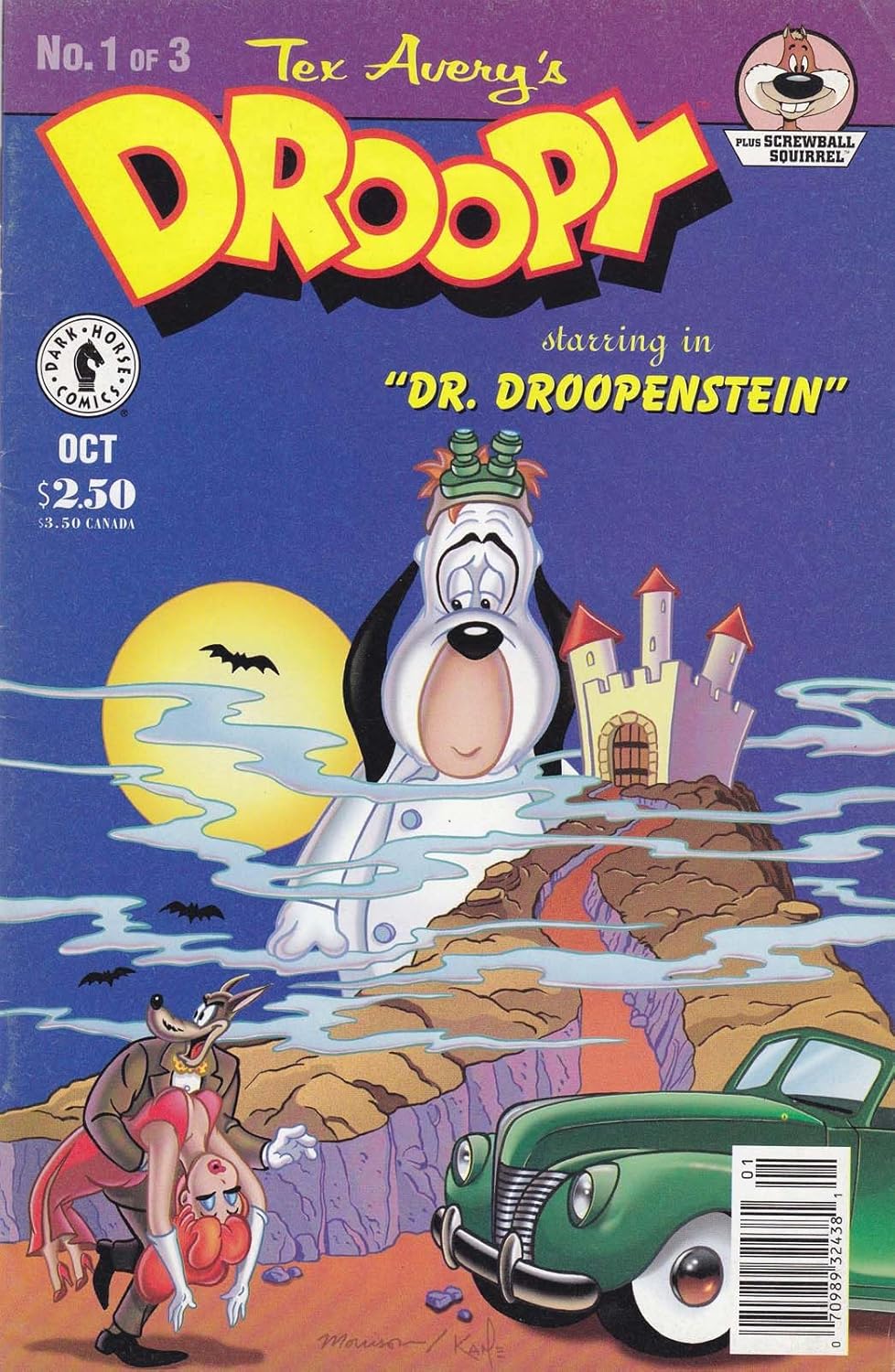 Amazon.com: Droopy #1 (Newsstand) FN ; Dark Horse comic book | Tex ...