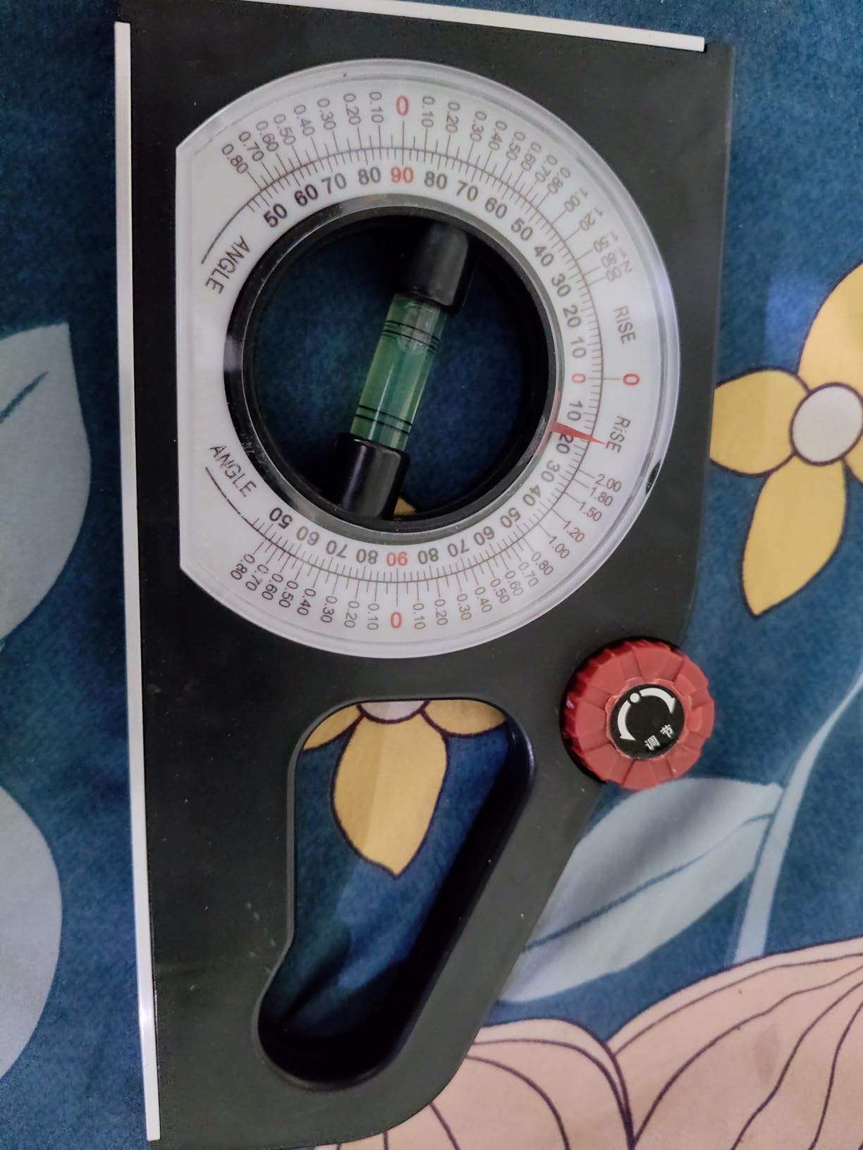 AASONS Slope Angle Gauge Level, Pitch Finder Protractor With Thumb Dial ...