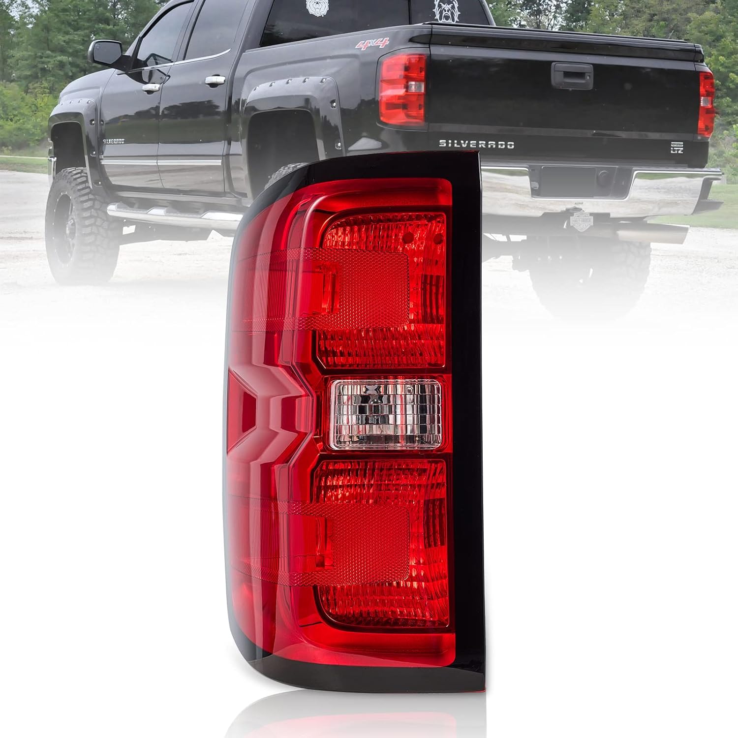 Tail Lights assemblies with Wiring Harness Compatible with 2014-2015 ...