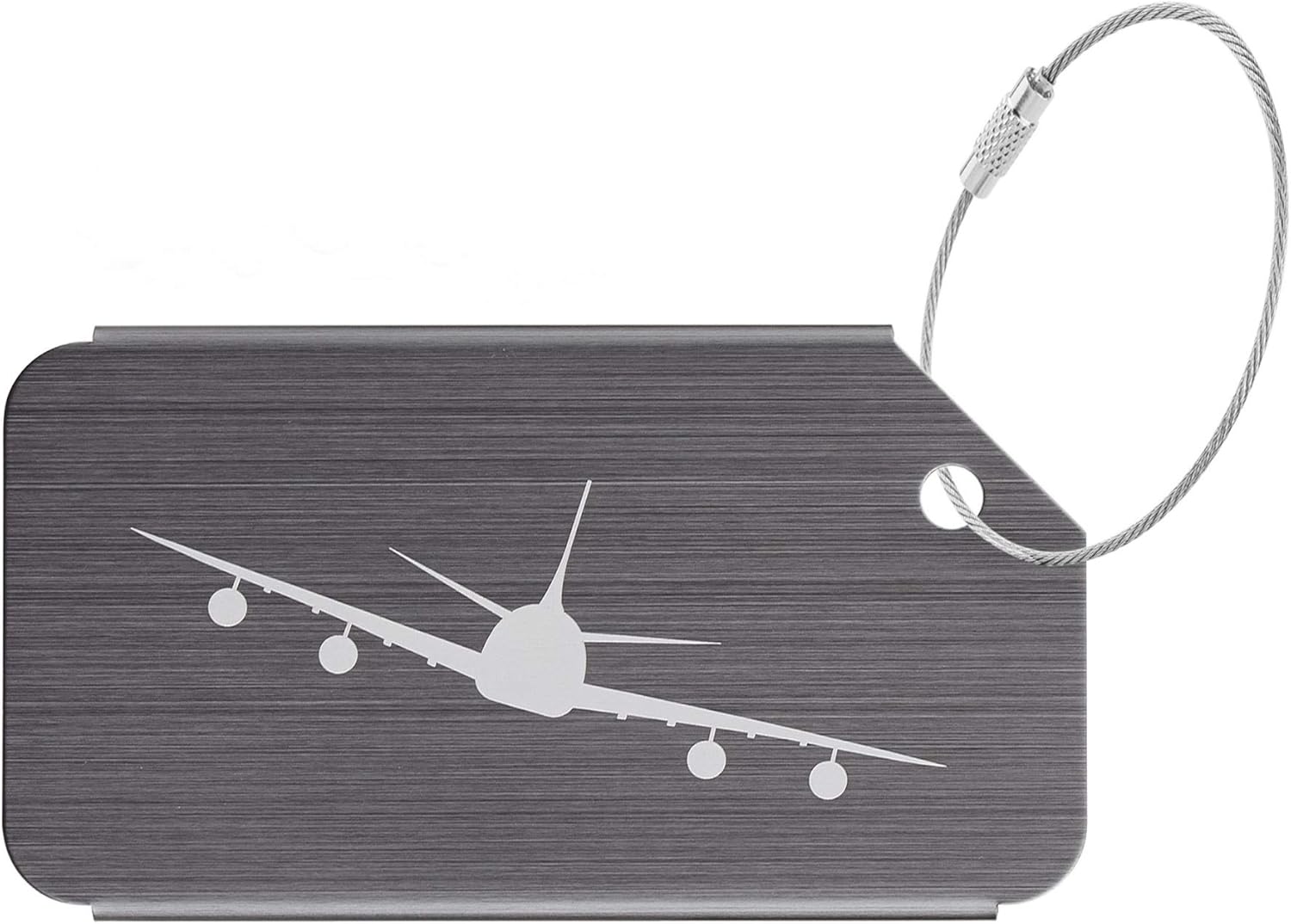 Travelambo Aluminum Luggage Tags Travel Suitcase Bag Baggage Tag ...