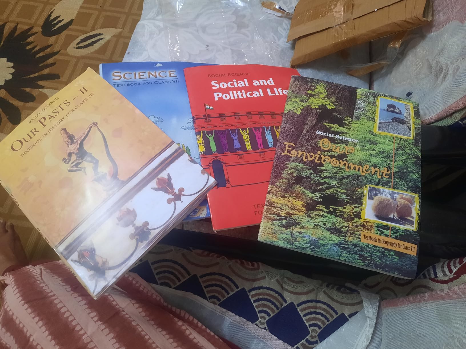 NCERT Class 7 Textbook Set, Science, Mathematics, Social Science ...