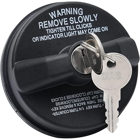 Amazon.com: Fokes Locking Gas Cap, Lock Fuel Cap Compatible with ...