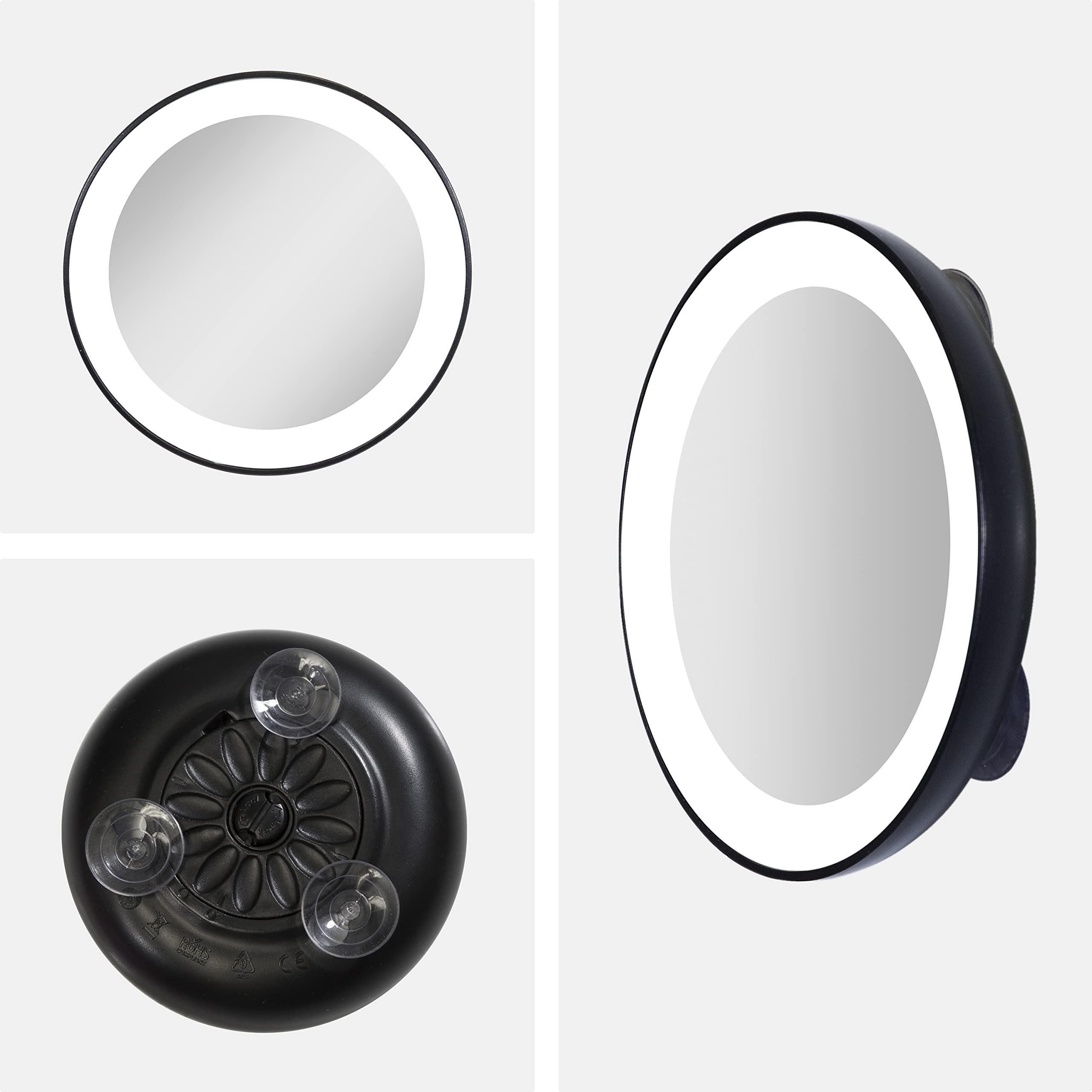 Zadro 15x Magnifying Mirror With Light Zadro 7.75 In. L X 6.5 In. W