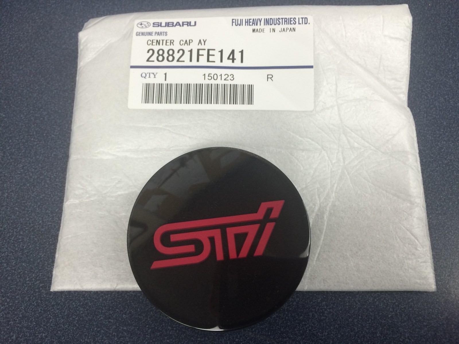 Amazon.com: Subaru 2004-2018 Impreza WRX STi Wheel Center Cap ...