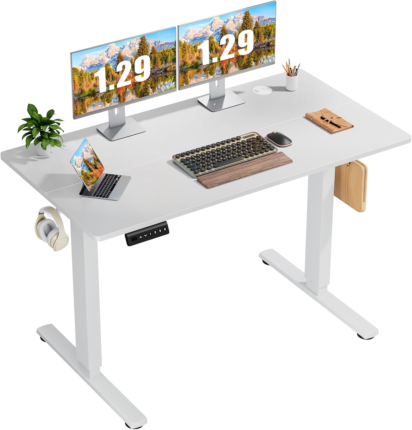 Amazon.com: Sweetcrispy Standing Desk Adjustable Height, 48inch ...
