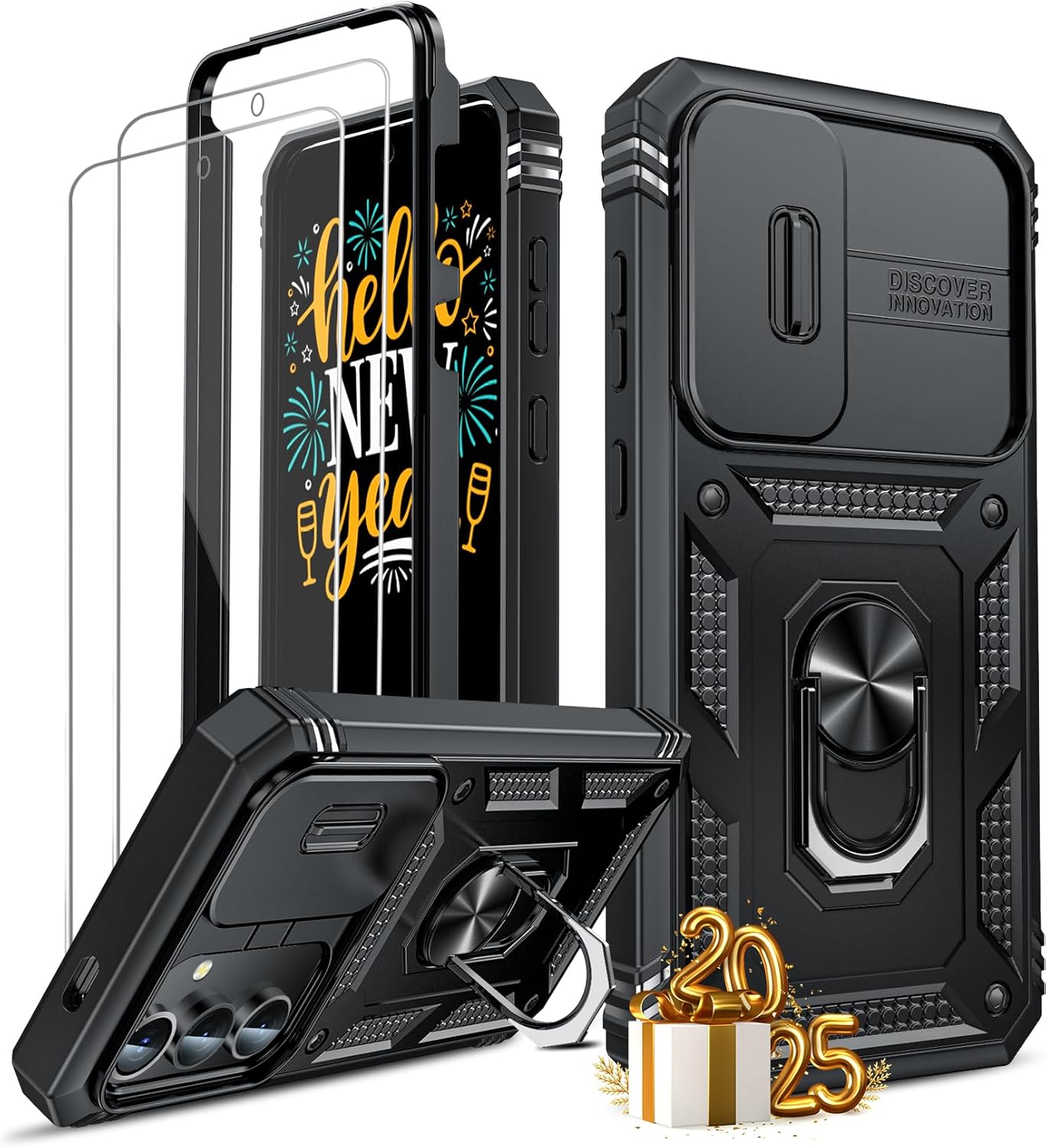 Amazon.com: LeYi Compatible for Samsung Galaxy S24-FE Case: Samsung S24 ...