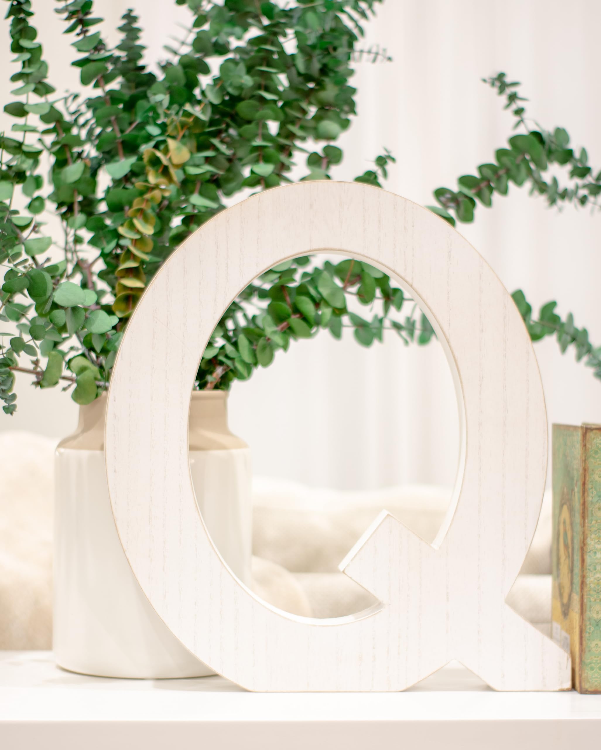 Snapklik.com : BarnwoodUSA LLC Rustic Large Alphabet Letters, Standing ...