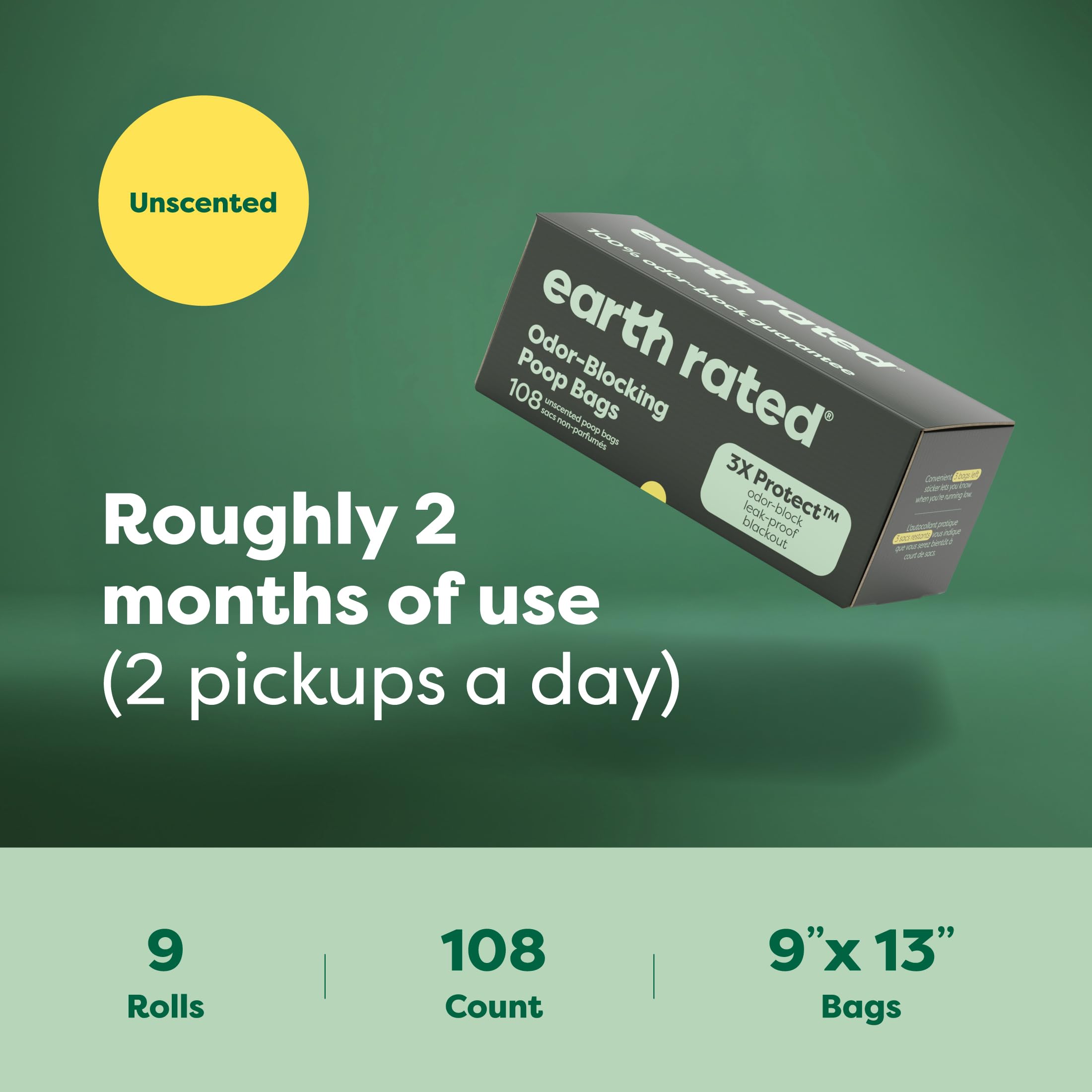 Snapklik.com : Earth Rated Odor-Blocking Poop Bags For Dogs