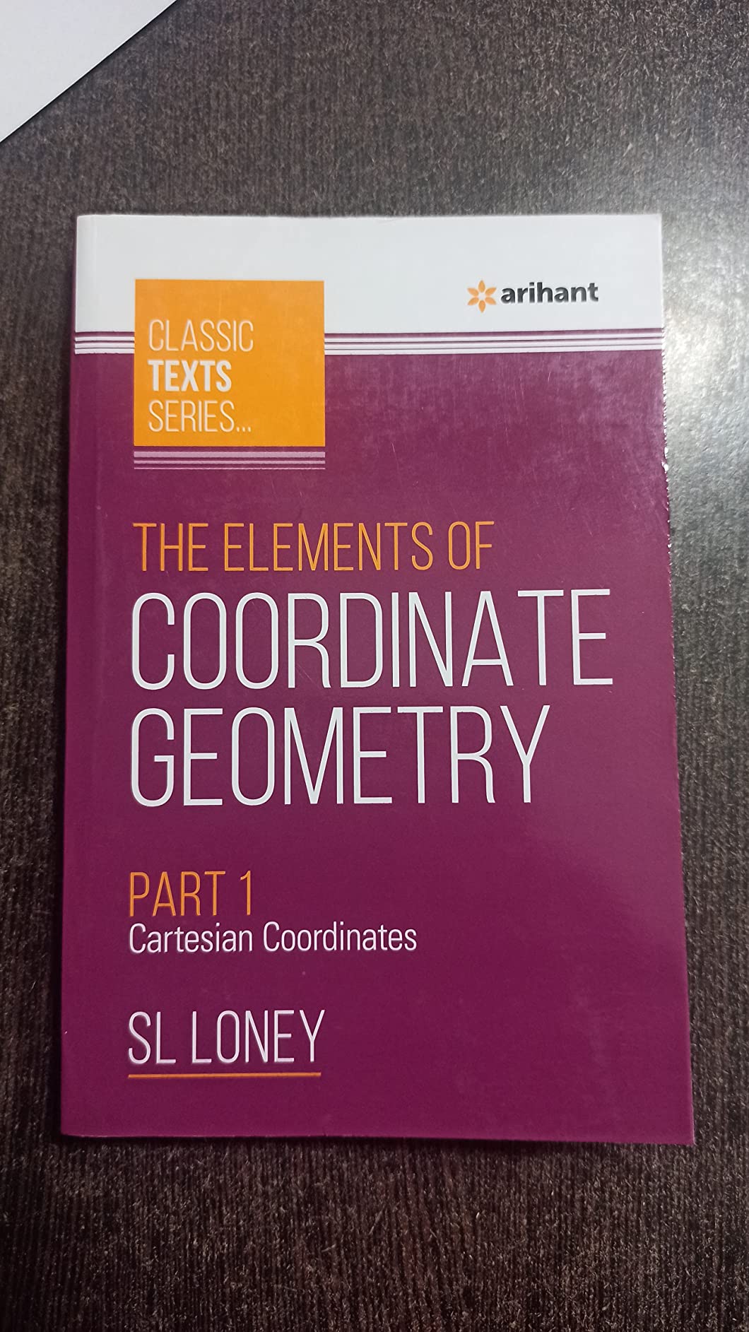 Buy The Elements Of Coordinate Geometry Part 1 Cartesian Coordinates Book Online At Low Prices