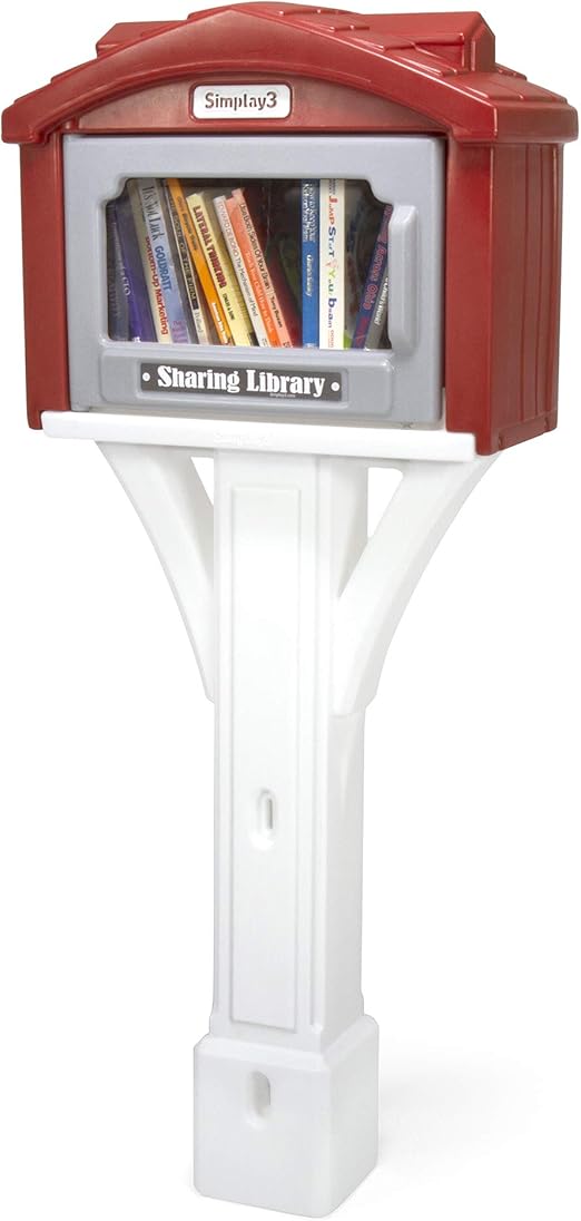 Amazon.com: Simplay3 American Home 41705R-01 Outdoor Sharing Library ...